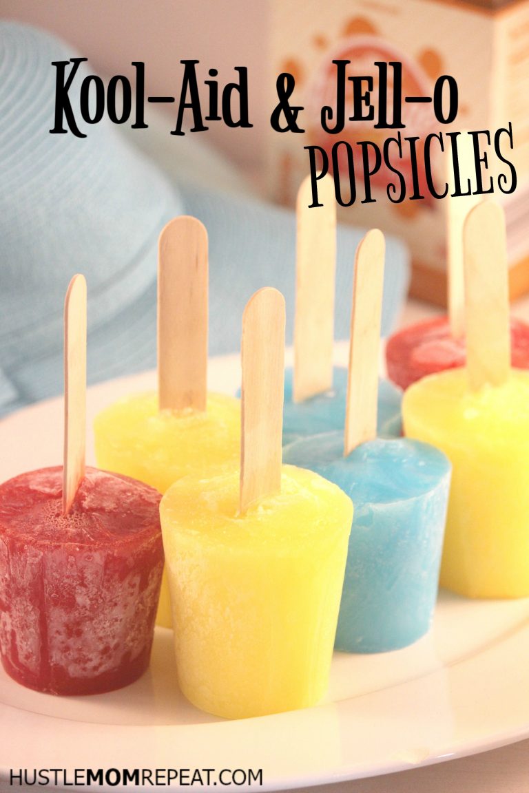 Cool Off With These Jell-O and Kool Aid Popsicles