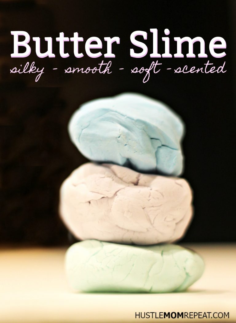 How To Make Butter Slime | Hustle Mom Repeat