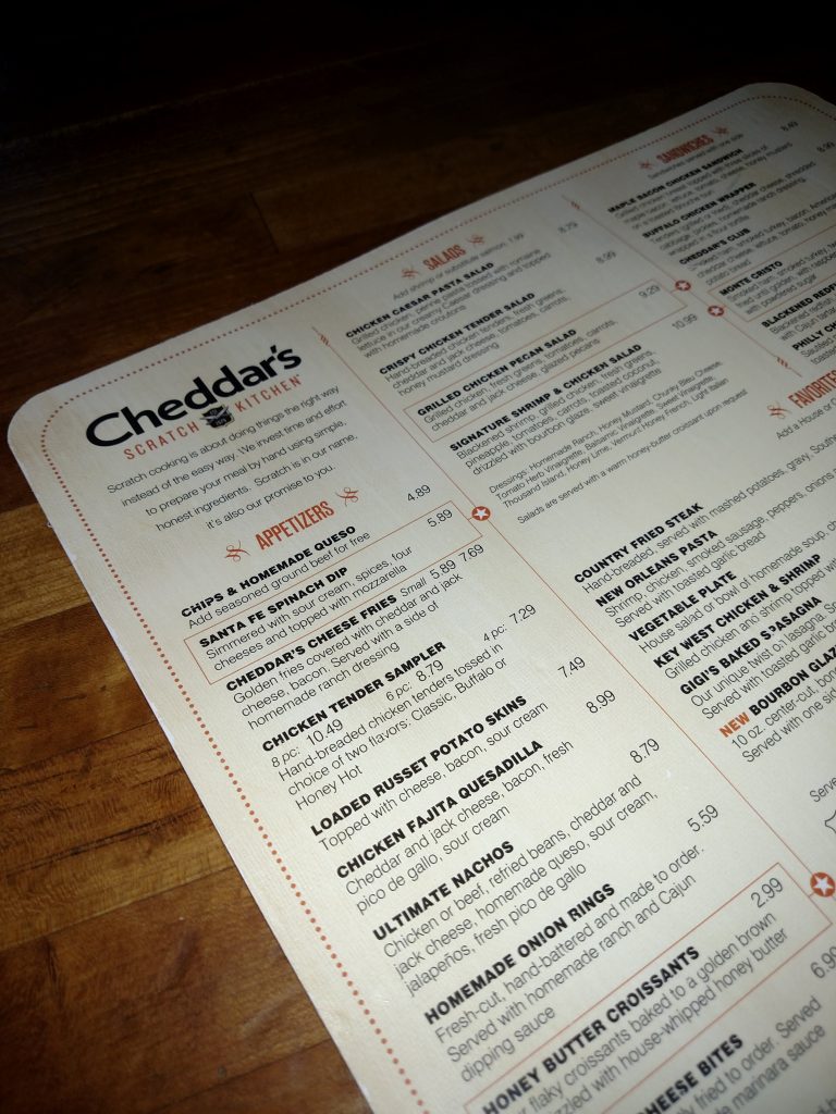 Reinvented Classics On The Cheddar's Scratch Kitchen Menu #SayCheddars ...